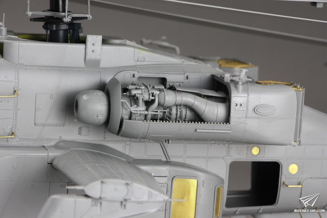 Збірна модель 1/35 AH-64D Apache Longbow ударний гелікоптер, Takom ...