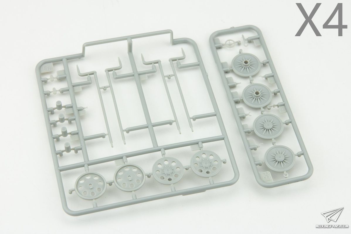 Збірна модель 1/35 Pz.Sfl.IVc самохідна зенітна установка, Bronco ...